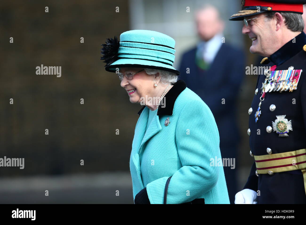 Her Majesty The Queen, Colonel-in-Chief of the Corps of Royal Engineers ...