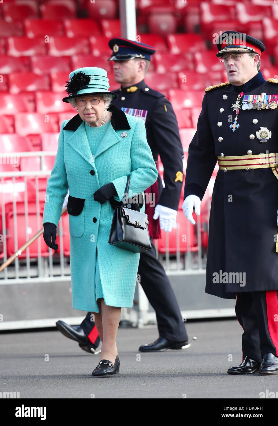 Her Majesty The Queen, Colonel-in-Chief of the Corps of Royal Engineers ...