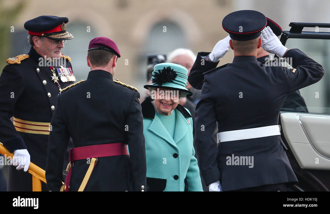 Her Majesty The Queen, Colonel-in-Chief of the Corps of Royal Engineers ...