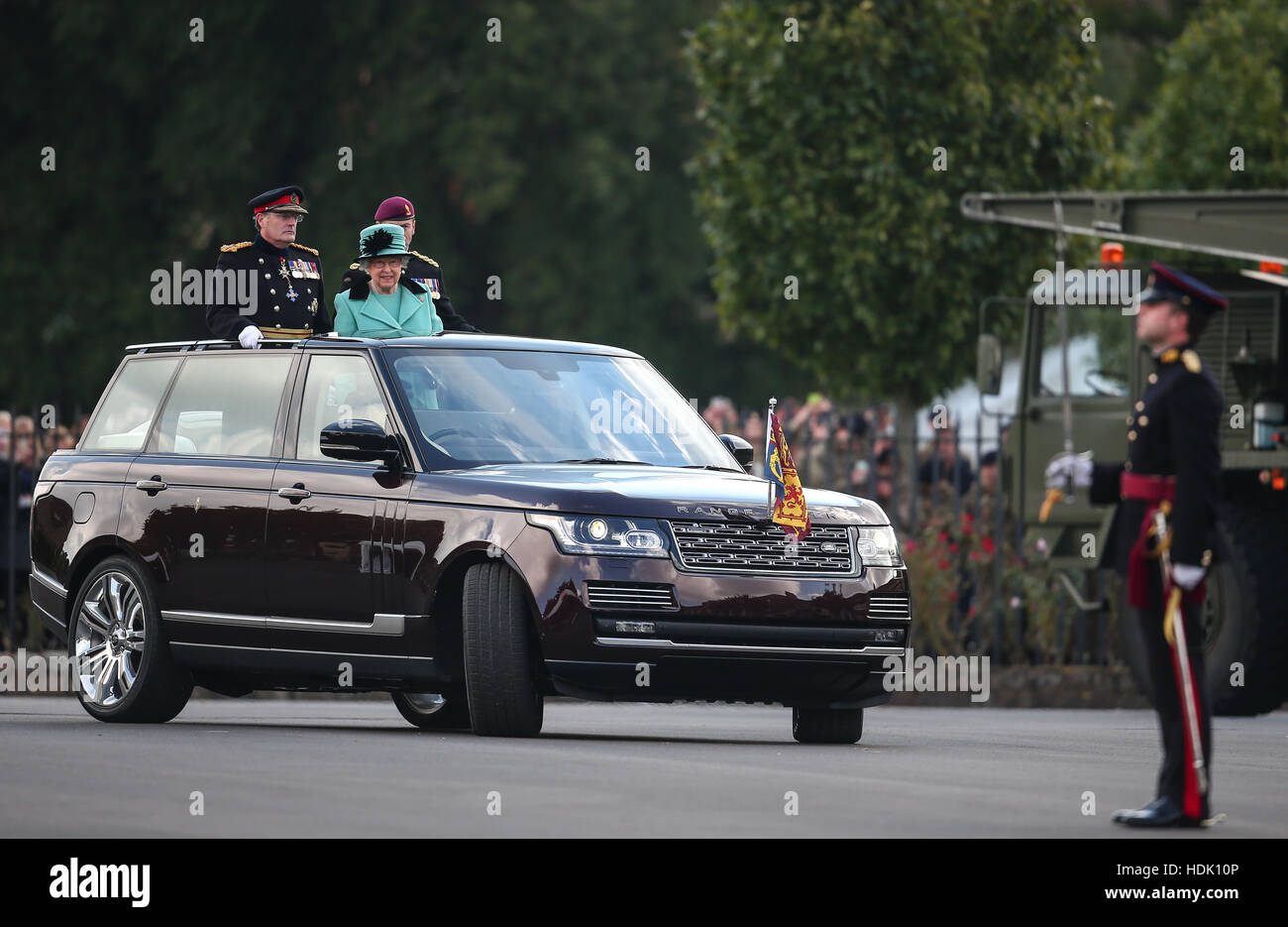 Her Majesty The Queen, Colonel-in-Chief of the Corps of Royal Engineers ...