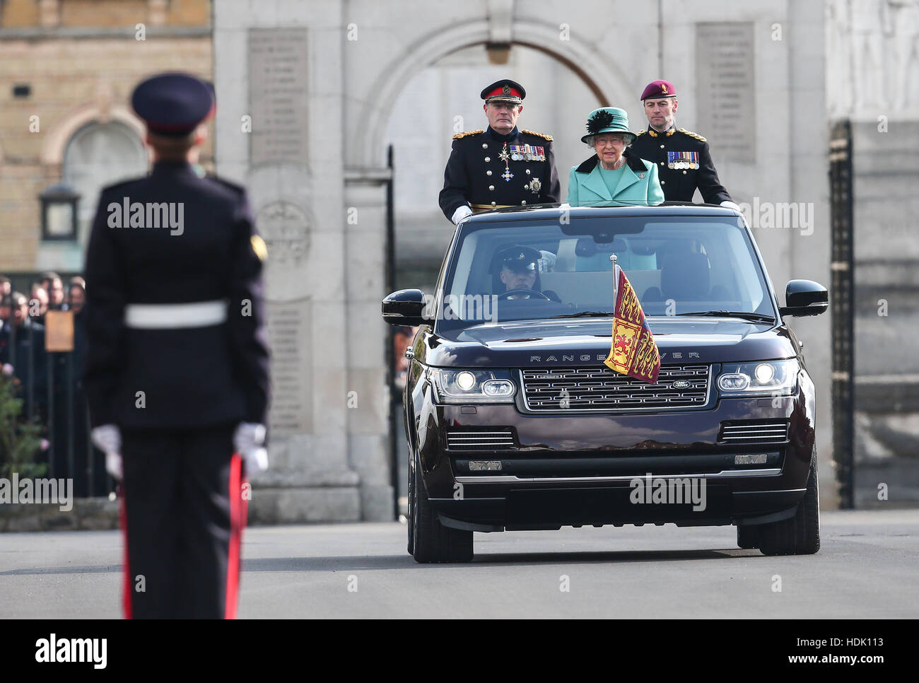 Her Majesty The Queen, Colonel-in-Chief of the Corps of Royal Engineers ...