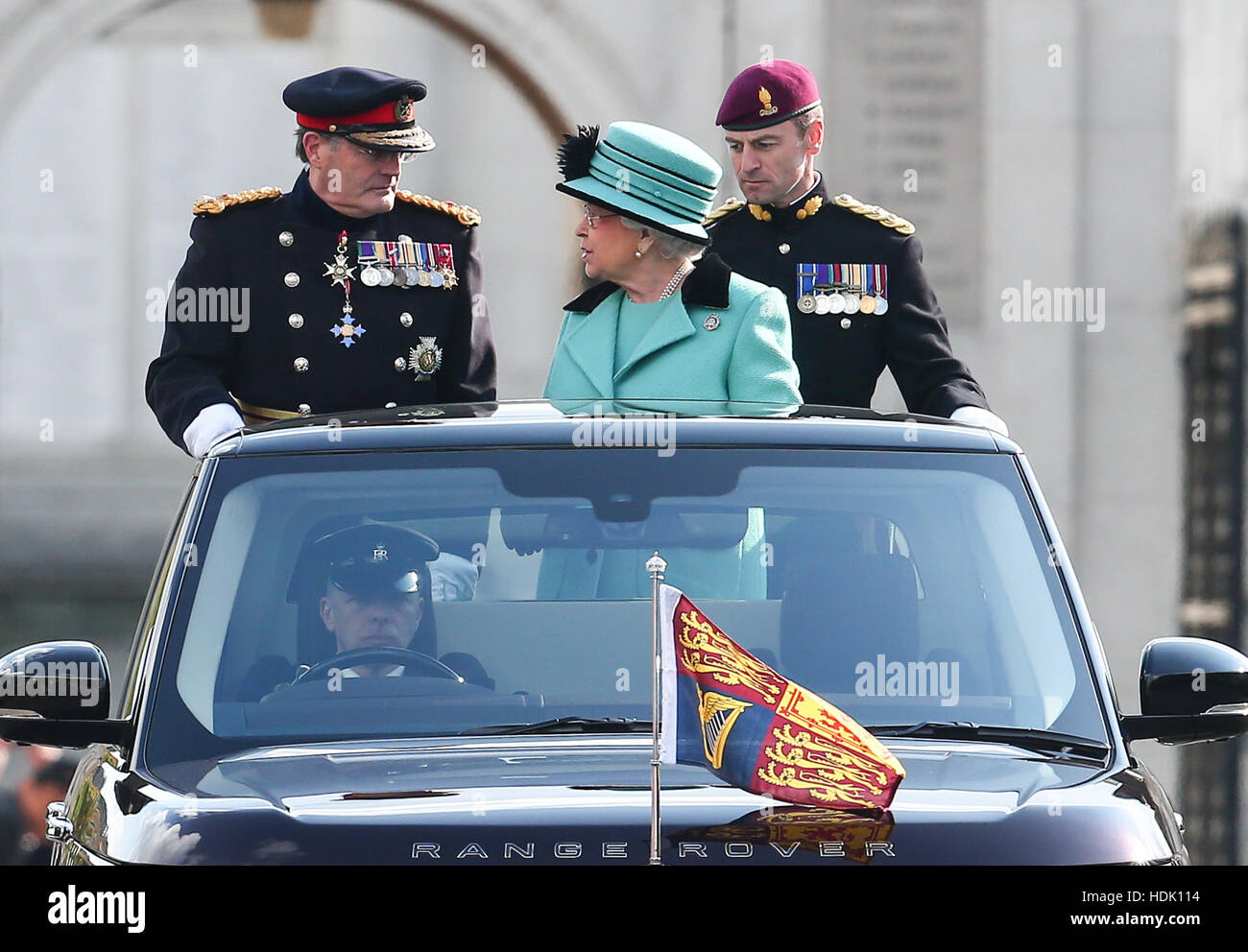 Her Majesty The Queen, Colonel-in-Chief of the Corps of Royal Engineers ...