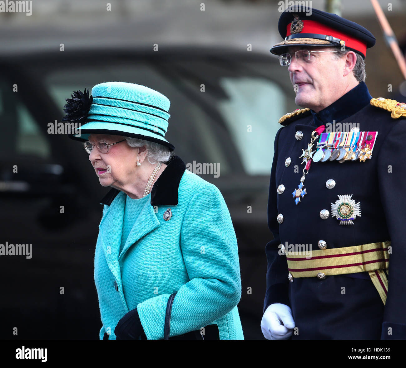 Her Majesty The Queen, Colonel-in-Chief of the Corps of Royal Engineers ...