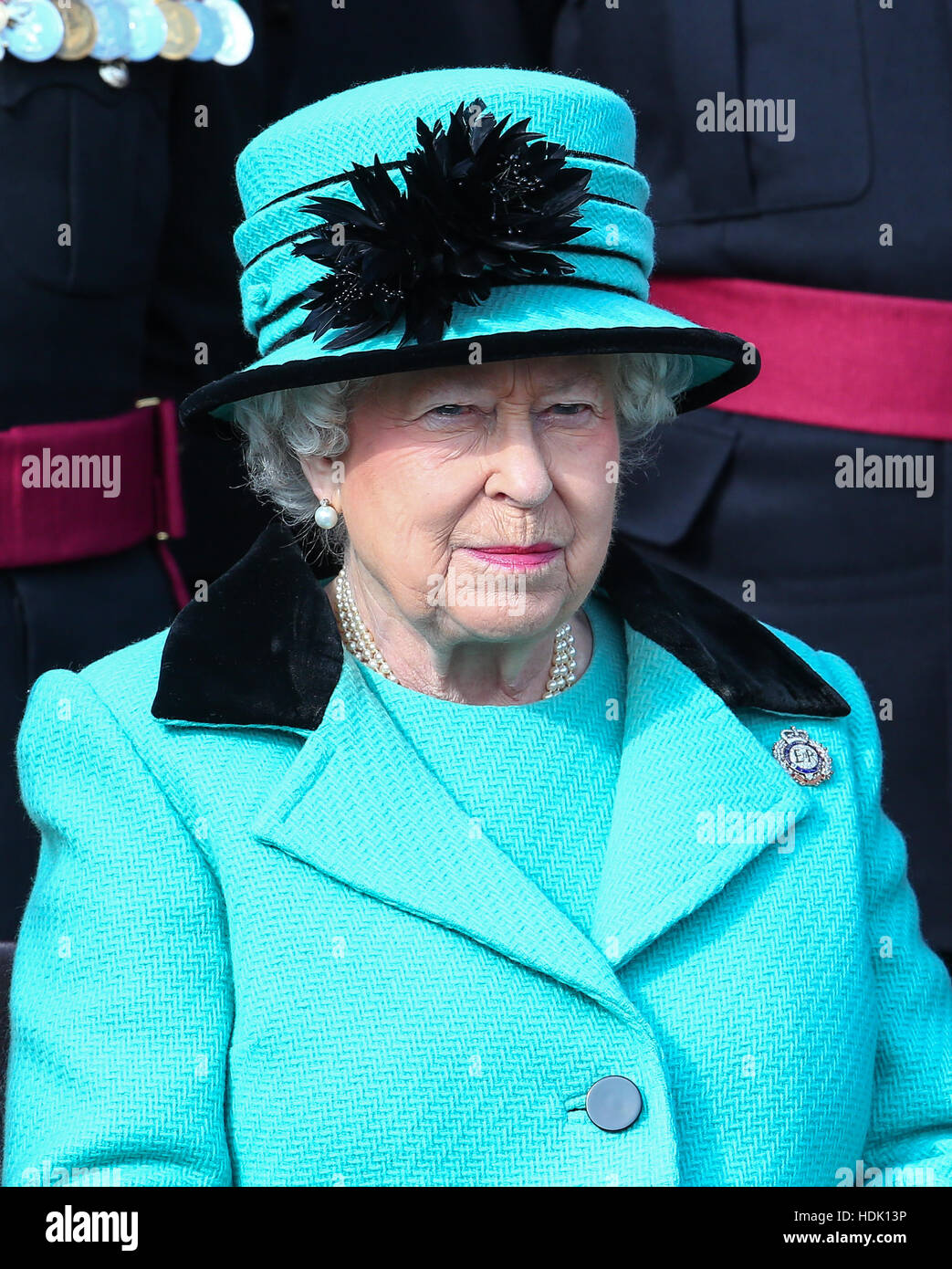 Her Majesty The Queen, Colonel-in-Chief of the Corps of Royal Engineers ...