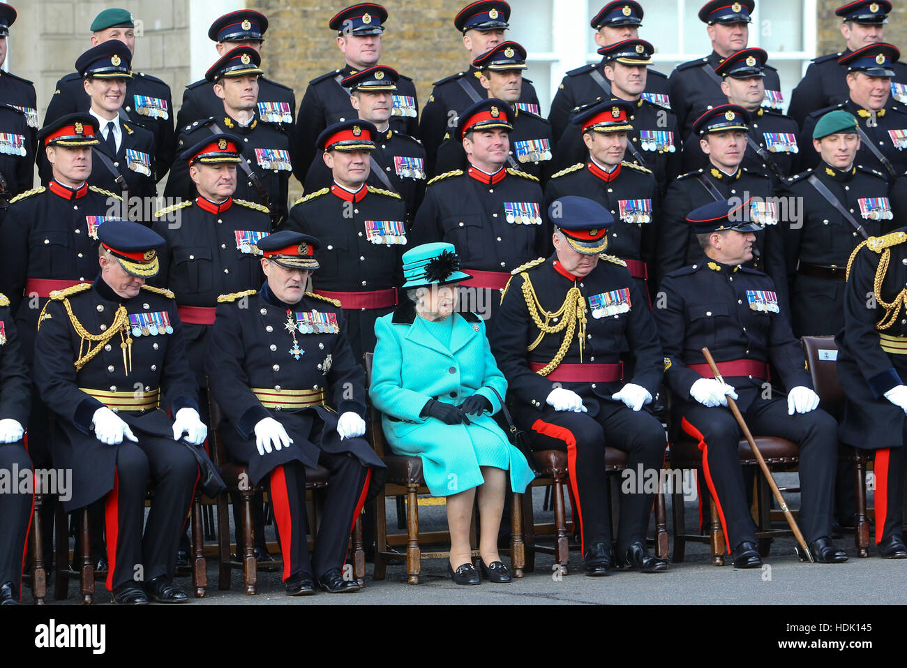 Her Majesty The Queen, Colonel-in-Chief of the Corps of Royal Engineers ...