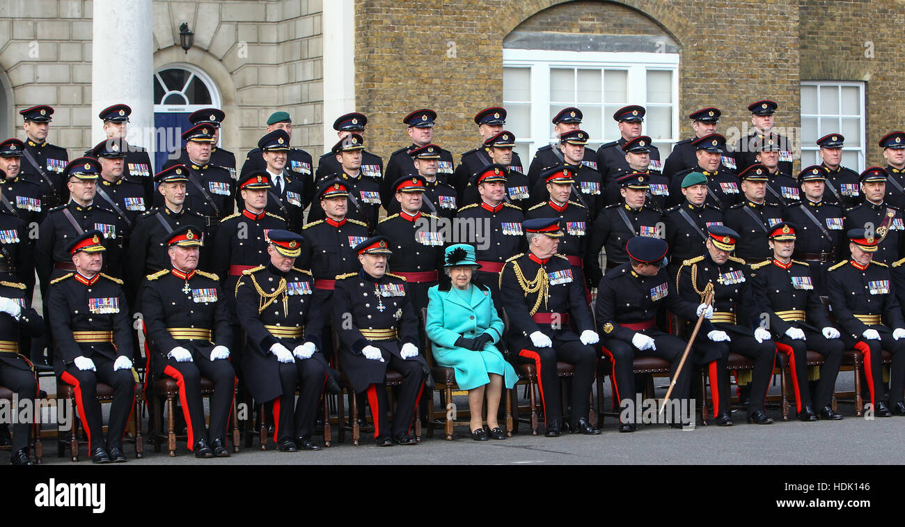 Her Majesty The Queen, Colonel-in-Chief of the Corps of Royal Engineers ...
