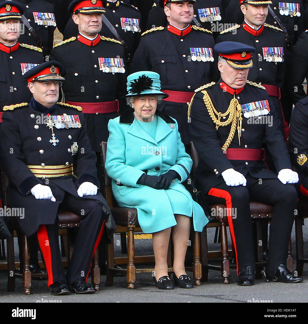 Her Majesty The Queen, Colonel-in-Chief of the Corps of Royal Engineers ...