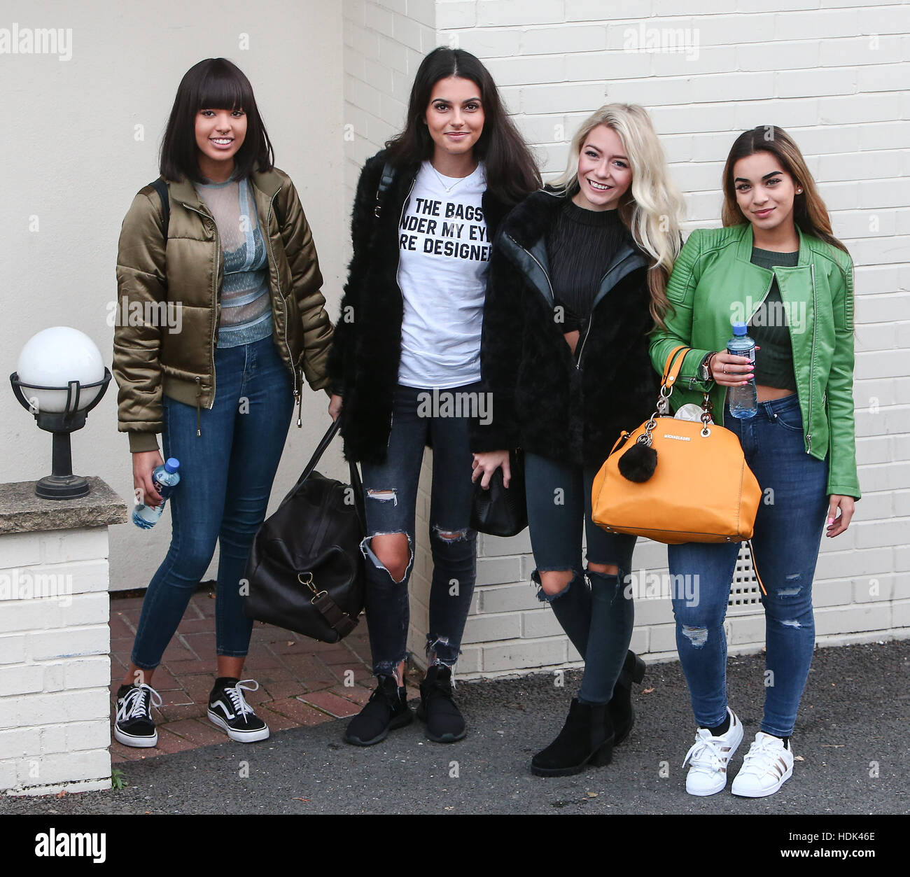 X Factor finalists arrive at Fountain studios for rehearsals ahead of ...