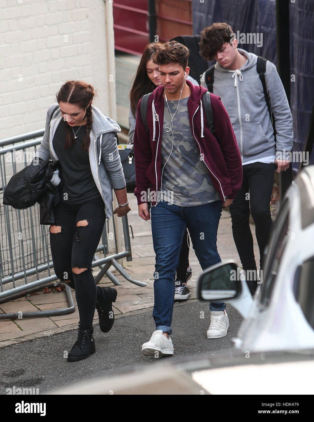 X Factor finalists arrive at Fountain studios for rehearsals ahead of ...