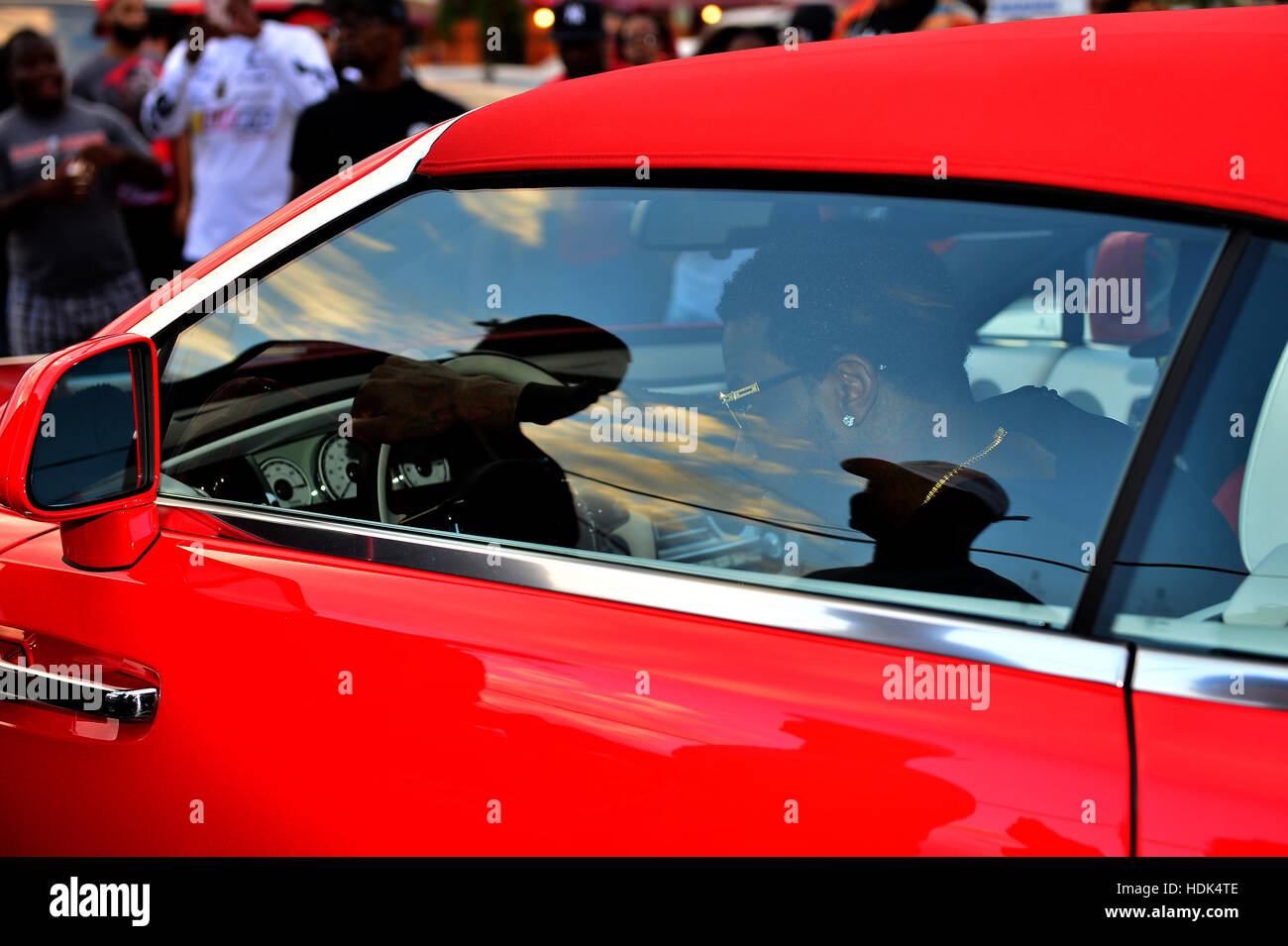 Gucci Mane - aka Big Guwop - attending and hosting an exclusive album ...