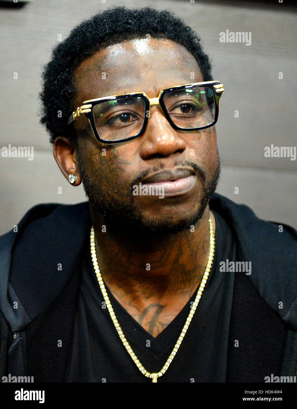 Gucci Mane - aka Big Guwop - attending and hosting an exclusive album ...