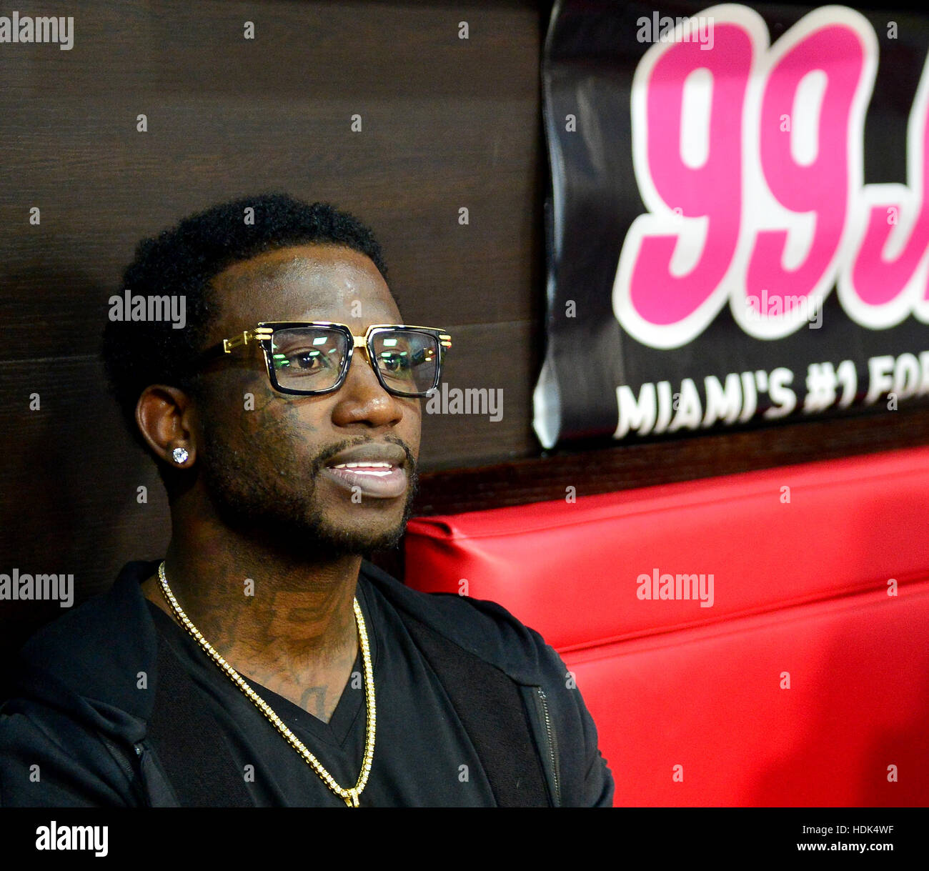 Gucci Mane - aka Big Guwop - attending and hosting an exclusive album ...