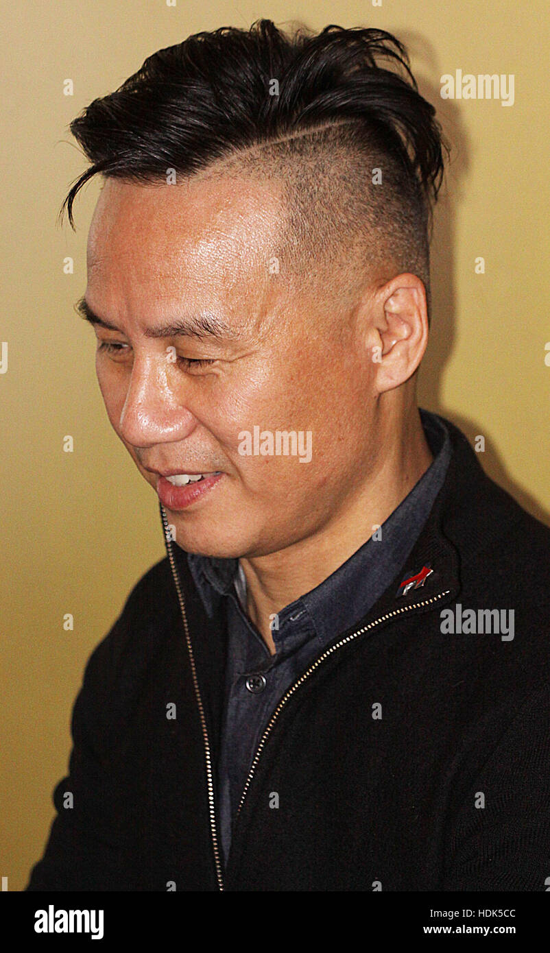 Actor BD Wong Campaigns for Hillary Clinton in Philadelphia at the ...