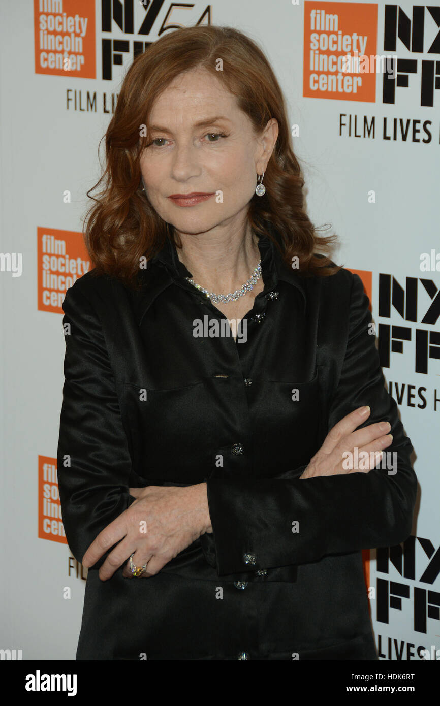 54th New York Film Festival Presents 'Things To Come" & 'Elle' at Alice ...