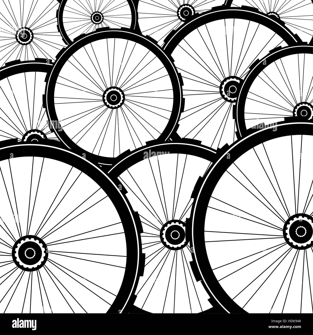 Bicycle wheel, bike wheels background pattern Stock Photo - Alamy