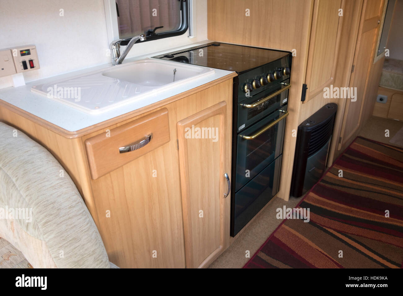 Caravan oven hi-res stock photography and images - Alamy