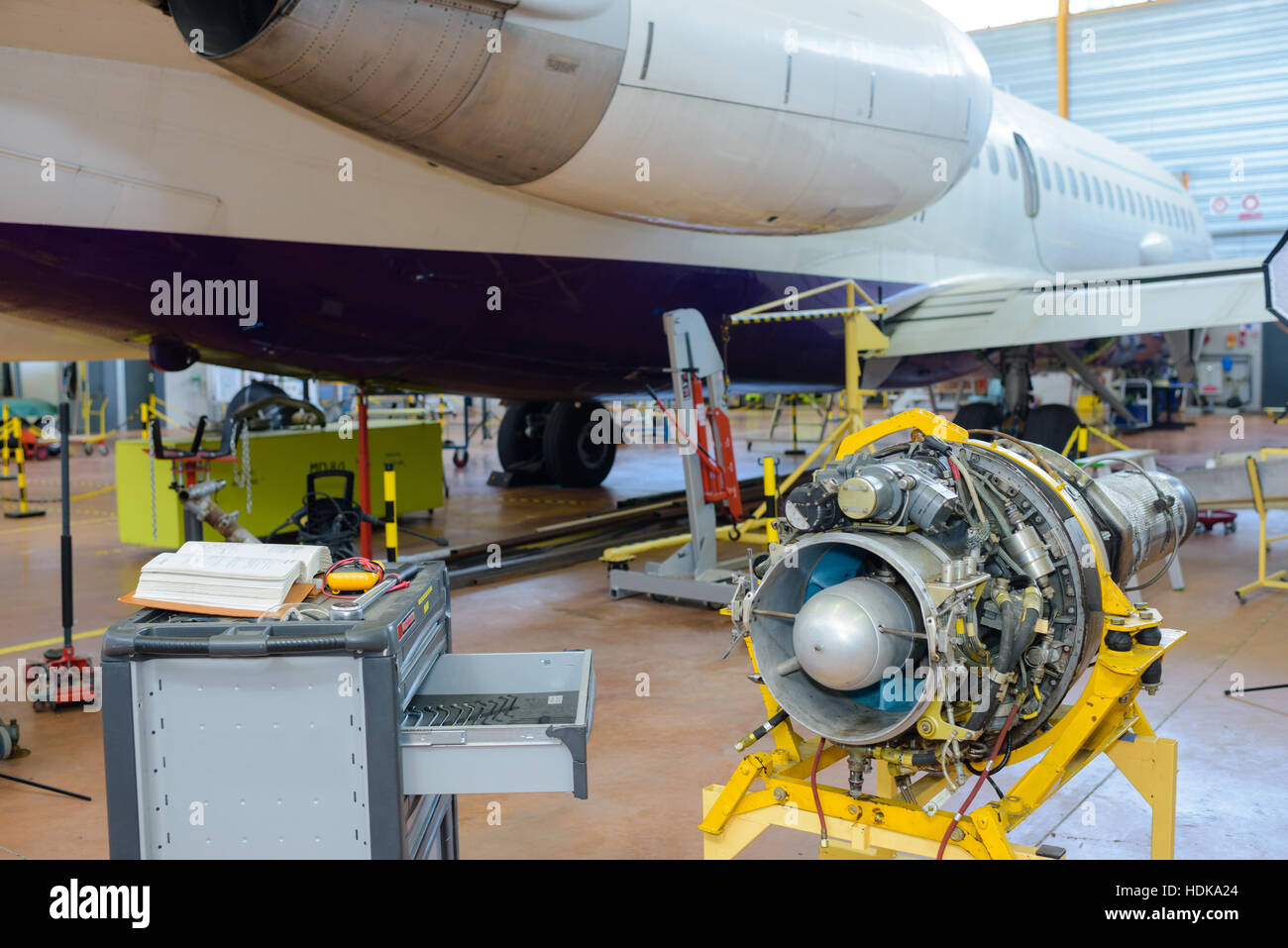 Aircraft maintenance jack hi-res stock photography and images - Alamy