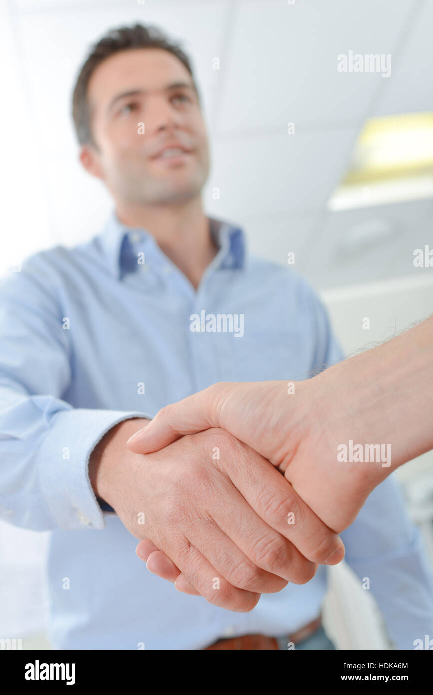 Hand shake strength hi-res stock photography and images - Alamy