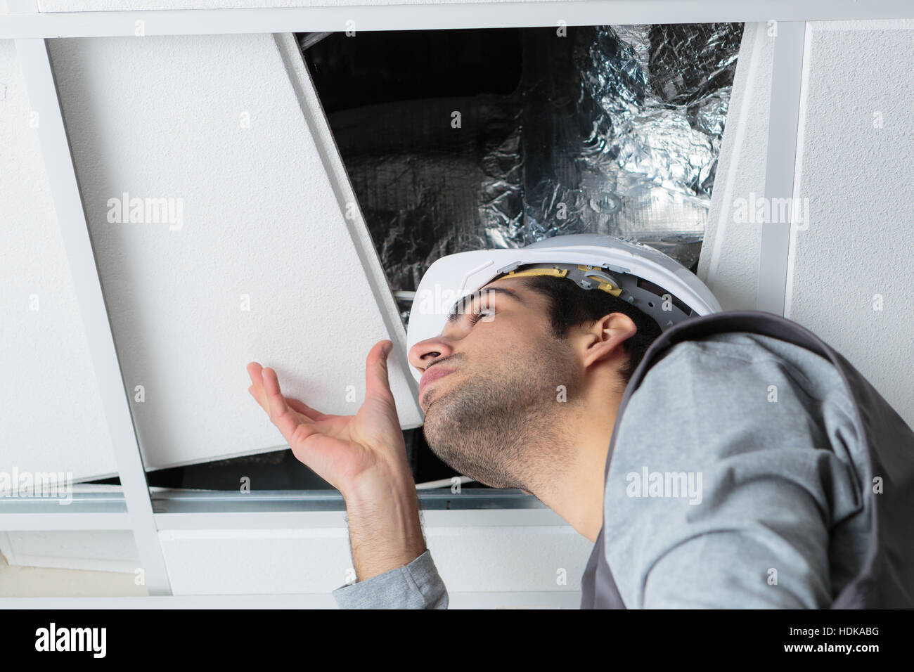 peeping to the ceiling Stock Photo - Alamy