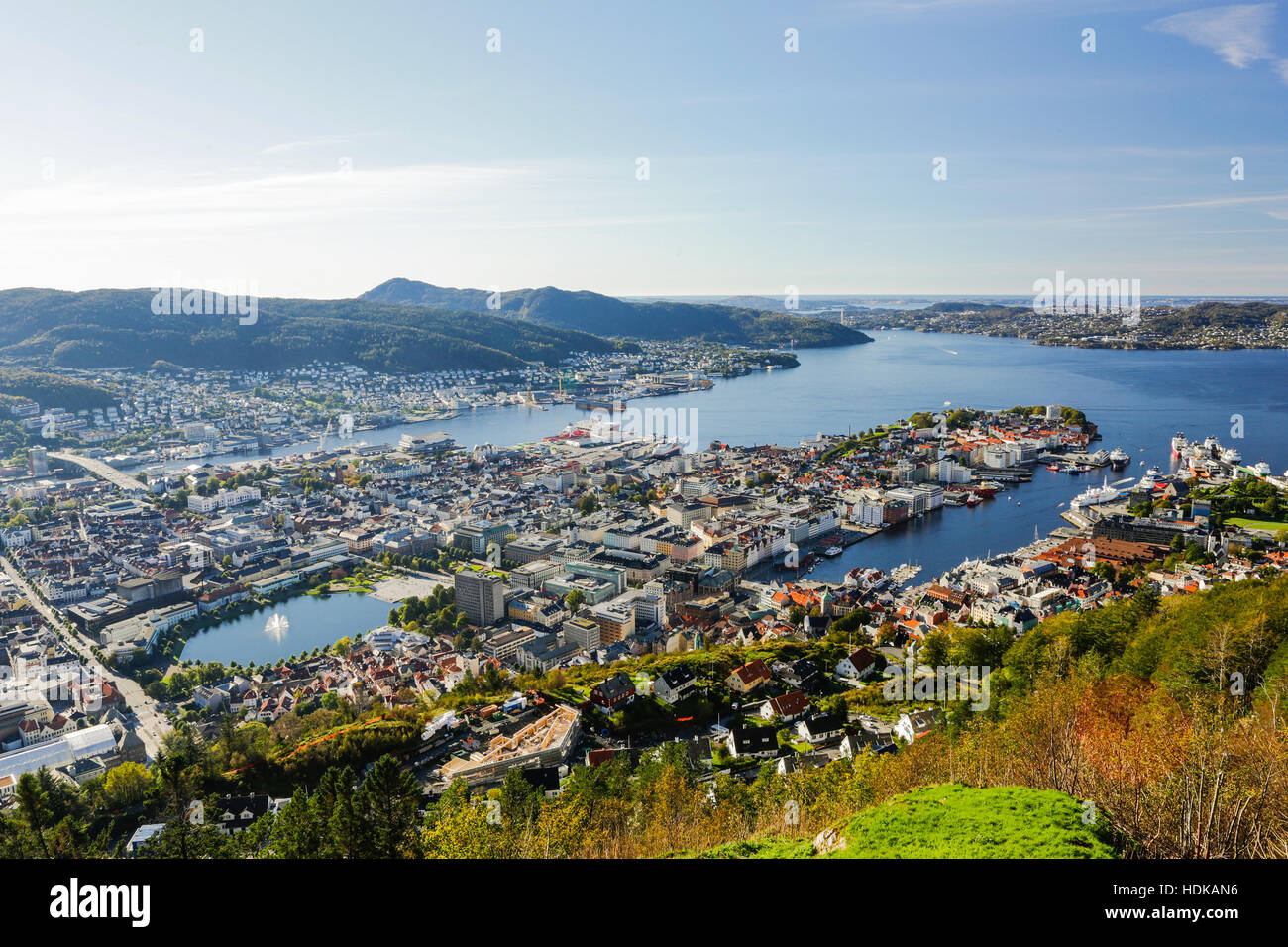 City view from mount hi-res stock photography and images - Alamy
