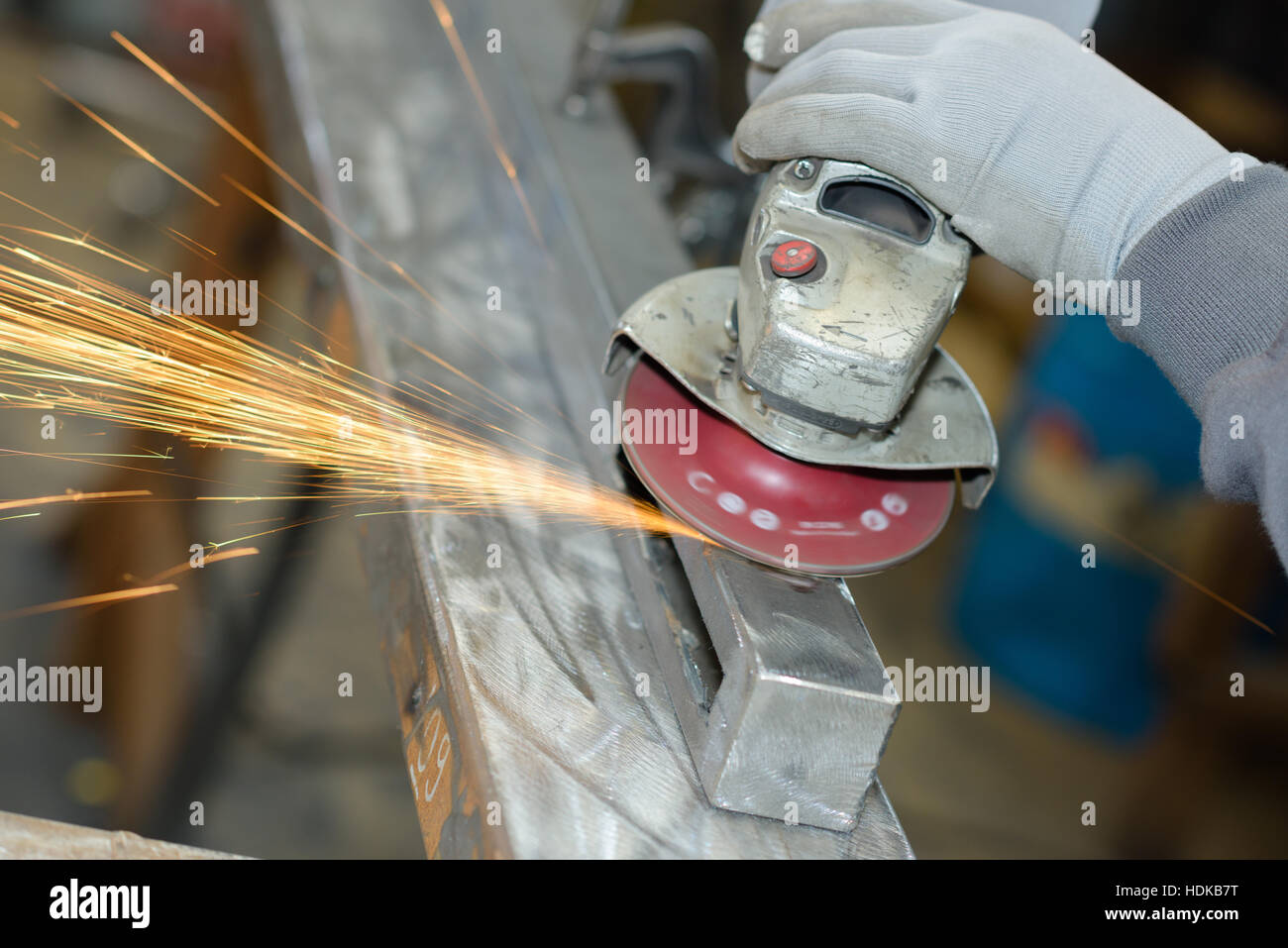 precise metal polishing Stock Photo - Alamy