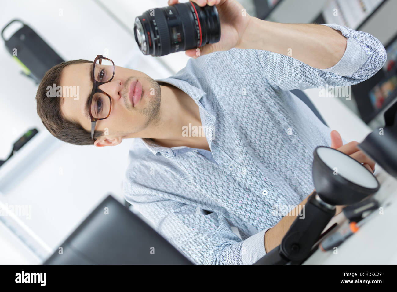 Camera lense looking at you hi-res stock photography and images - Alamy