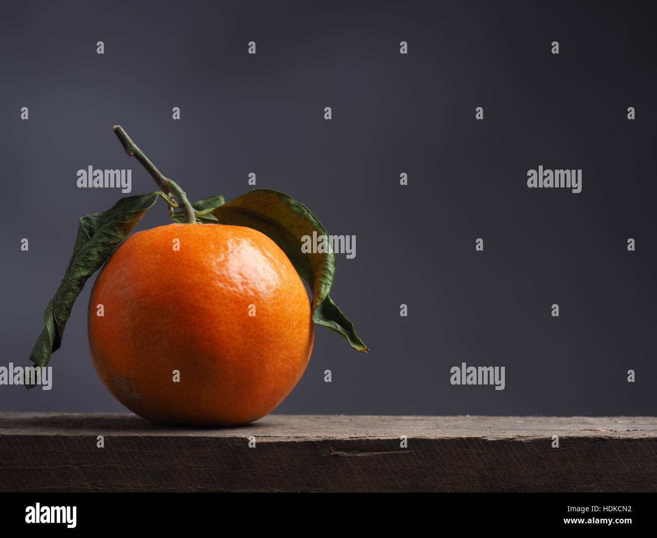 Fresh orange fruit on a rustic wooden table with space for text Stock ...