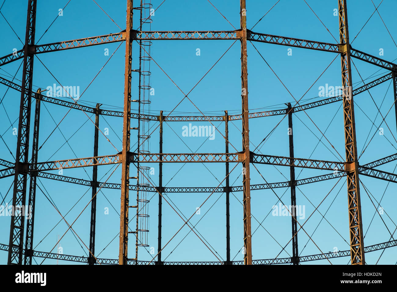 Large metal construction frame structures Stock Photo - Alamy