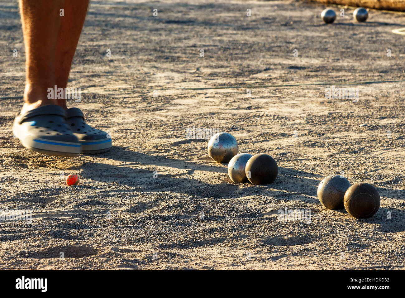 Petanque sport hi-res stock photography and images - Alamy