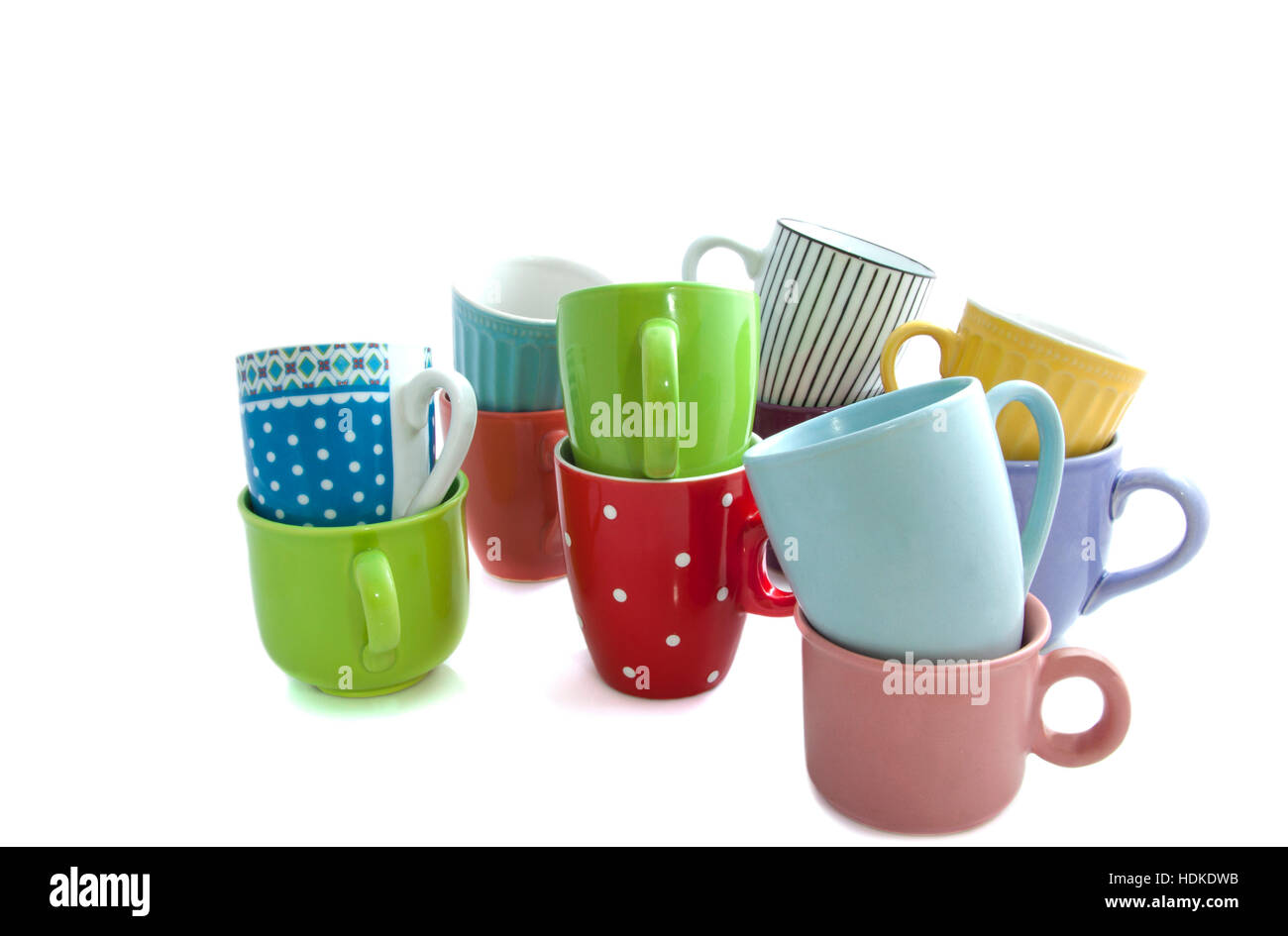 Spotted tea cups hi-res stock photography and images - Alamy
