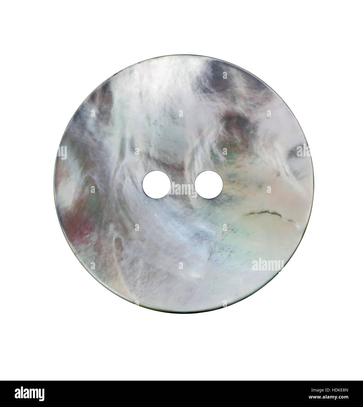 Detail of the pearl button on white background Stock Photo - Alamy