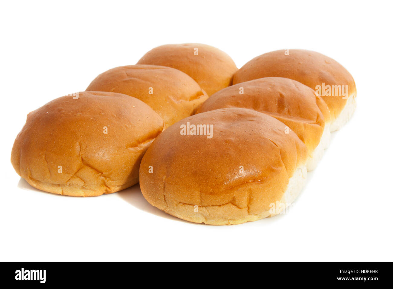 Fresh baked bread buns Cut Out Stock Images & Pictures - Alamy