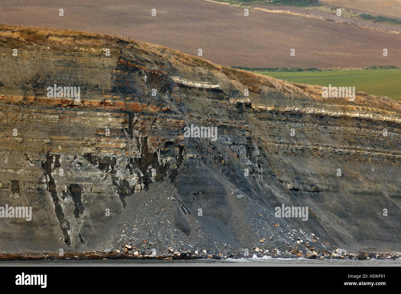 Oil Shale Rock Stock Photos & Oil Shale Rock Stock Images - Alamy