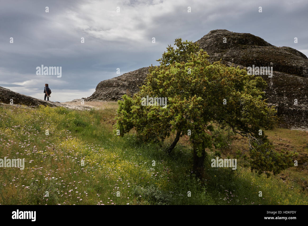 Landscape in Metheora Stock Photo - Alamy