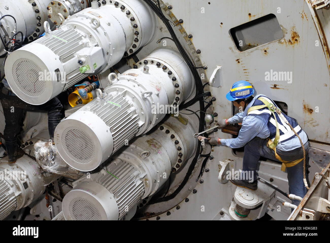 Tunnel boring machine hi-res stock photography and images - Alamy