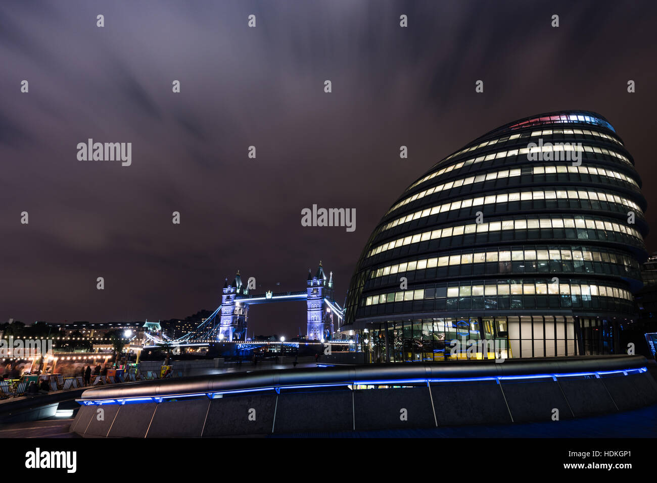 London city at night Stock Photo - Alamy