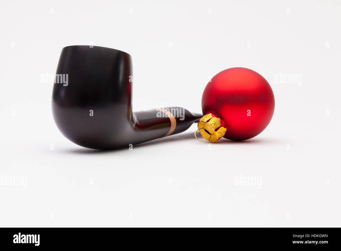 Luxury tobacco pipe christmas decoration hi-res stock photography and ...