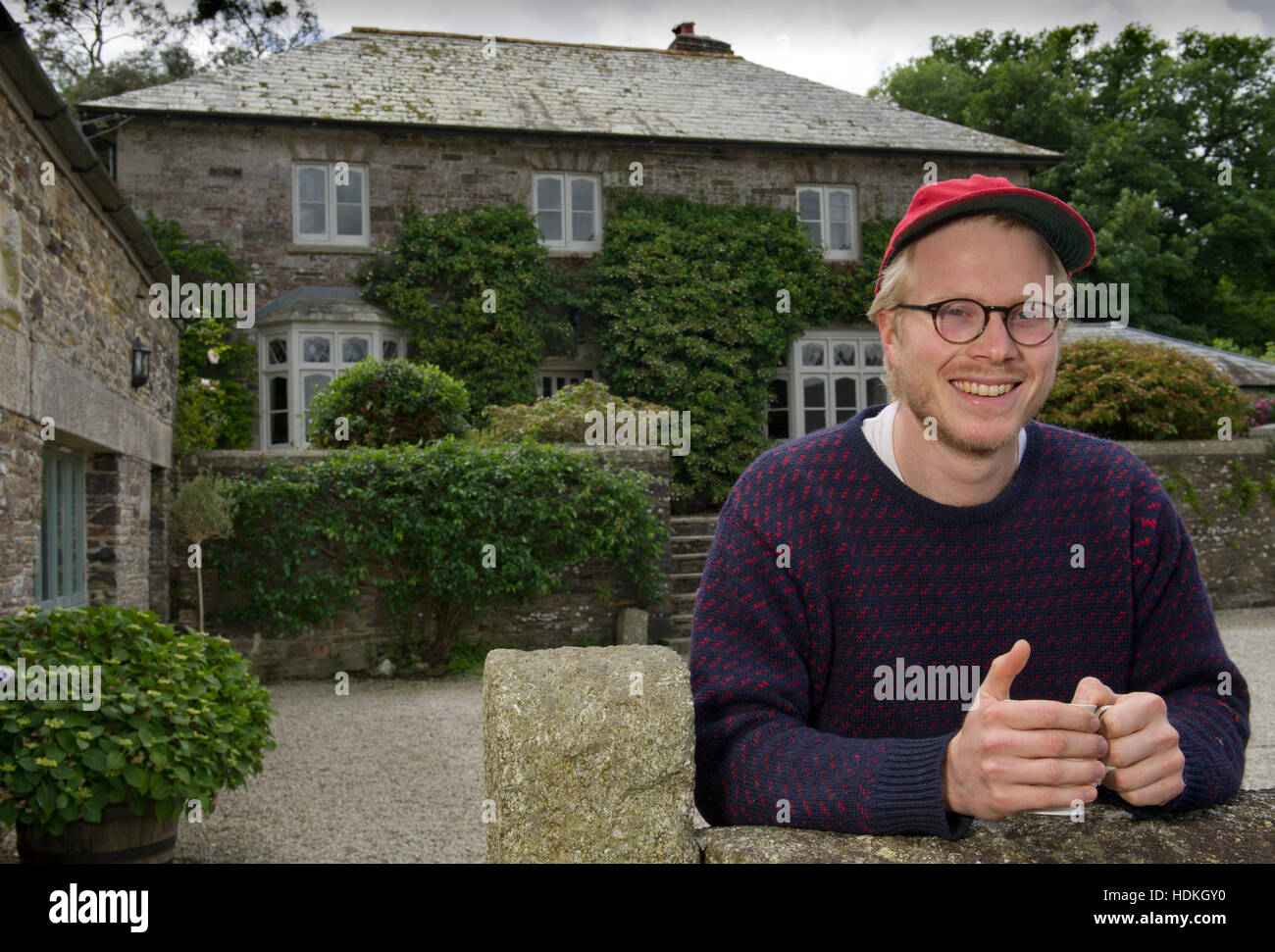 Coombeshead farm, cornwall hi-res stock photography and images - Alamy