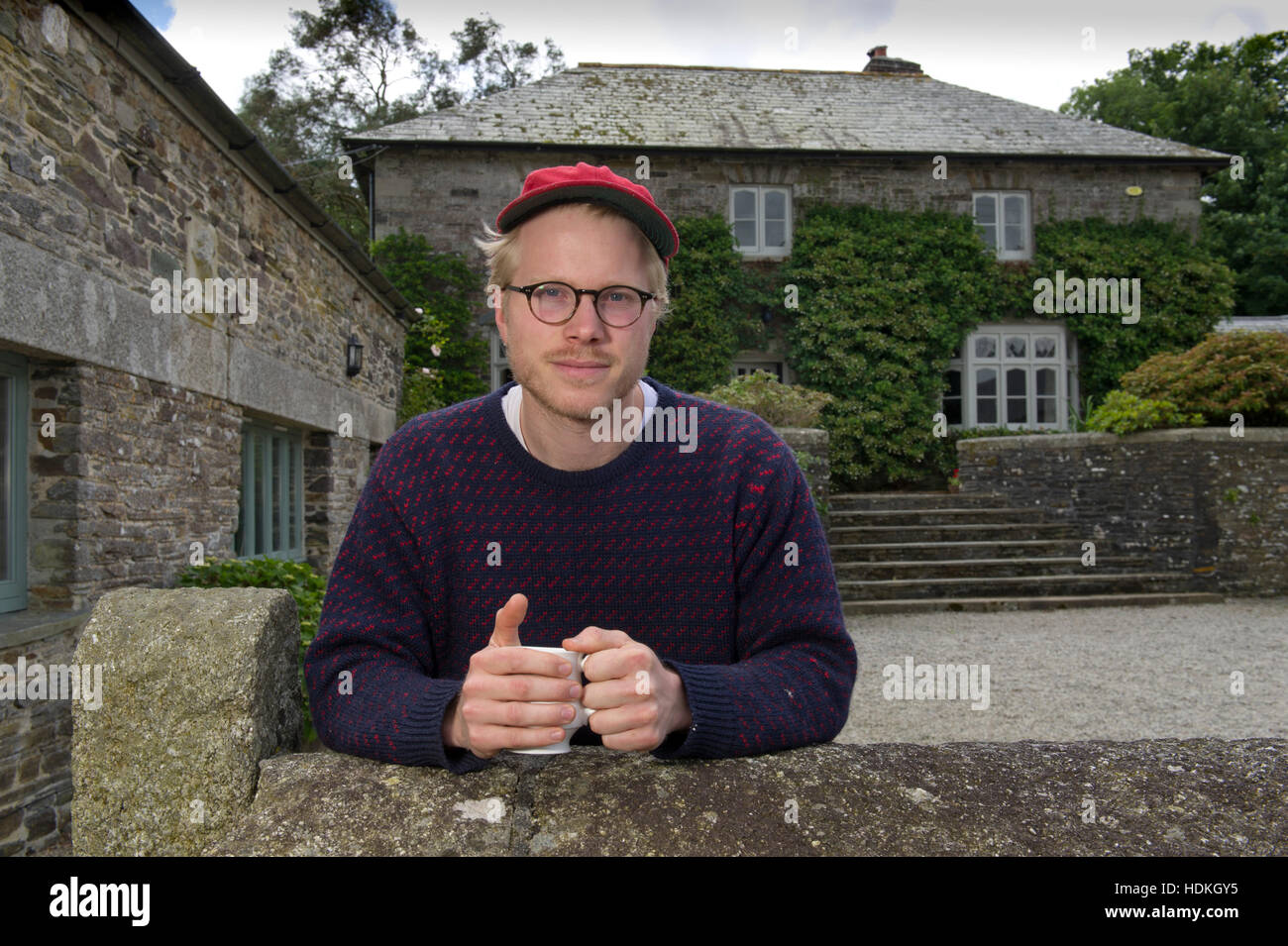 Coombeshead farm, cornwall hi-res stock photography and images - Alamy