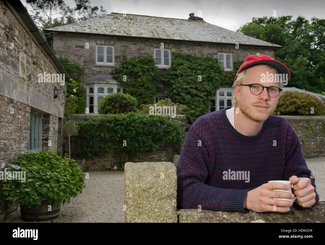 Coombeshead farm, cornwall hi-res stock photography and images - Alamy