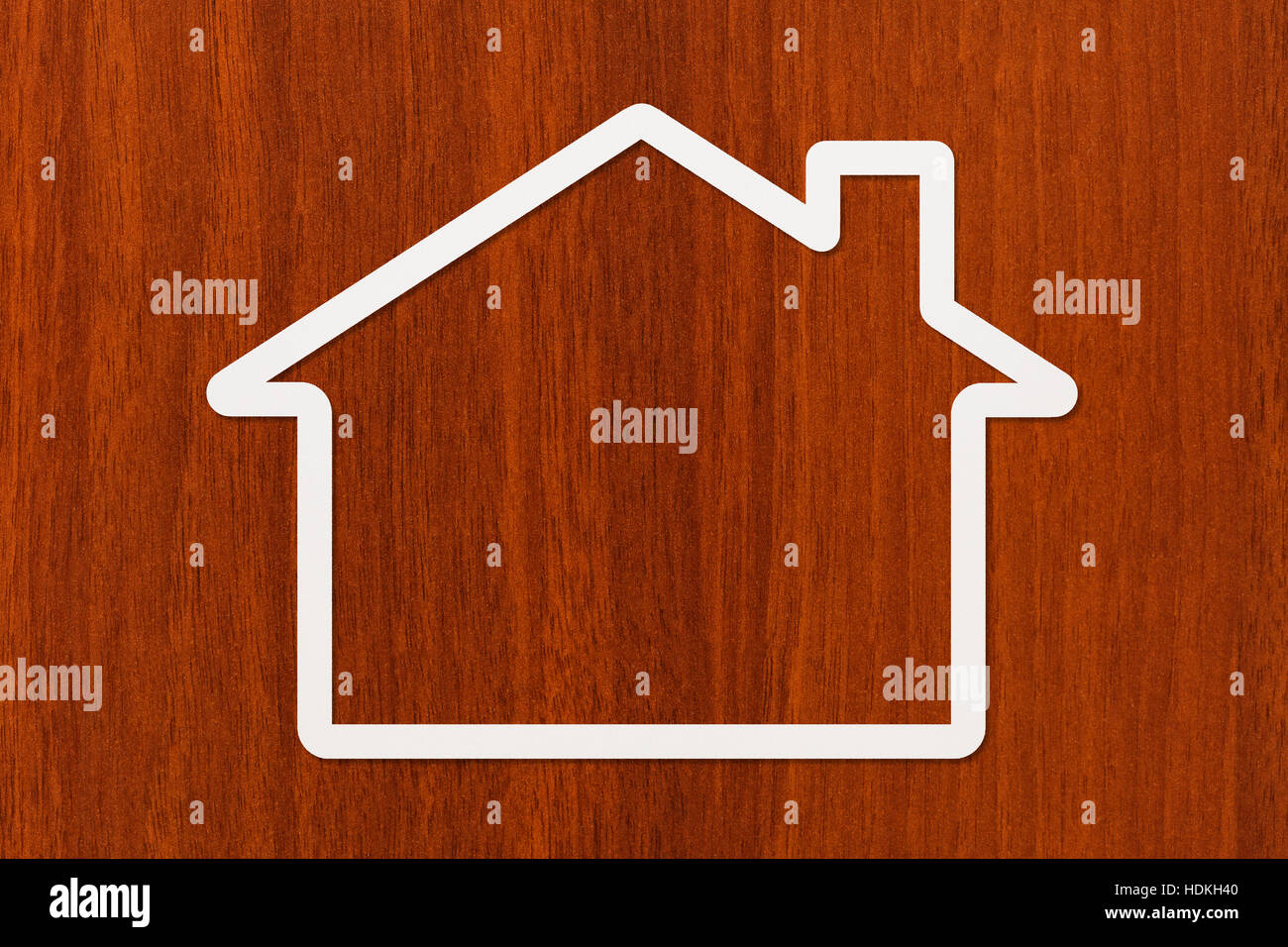 Family figure wooden house hi-res stock photography and images - Alamy