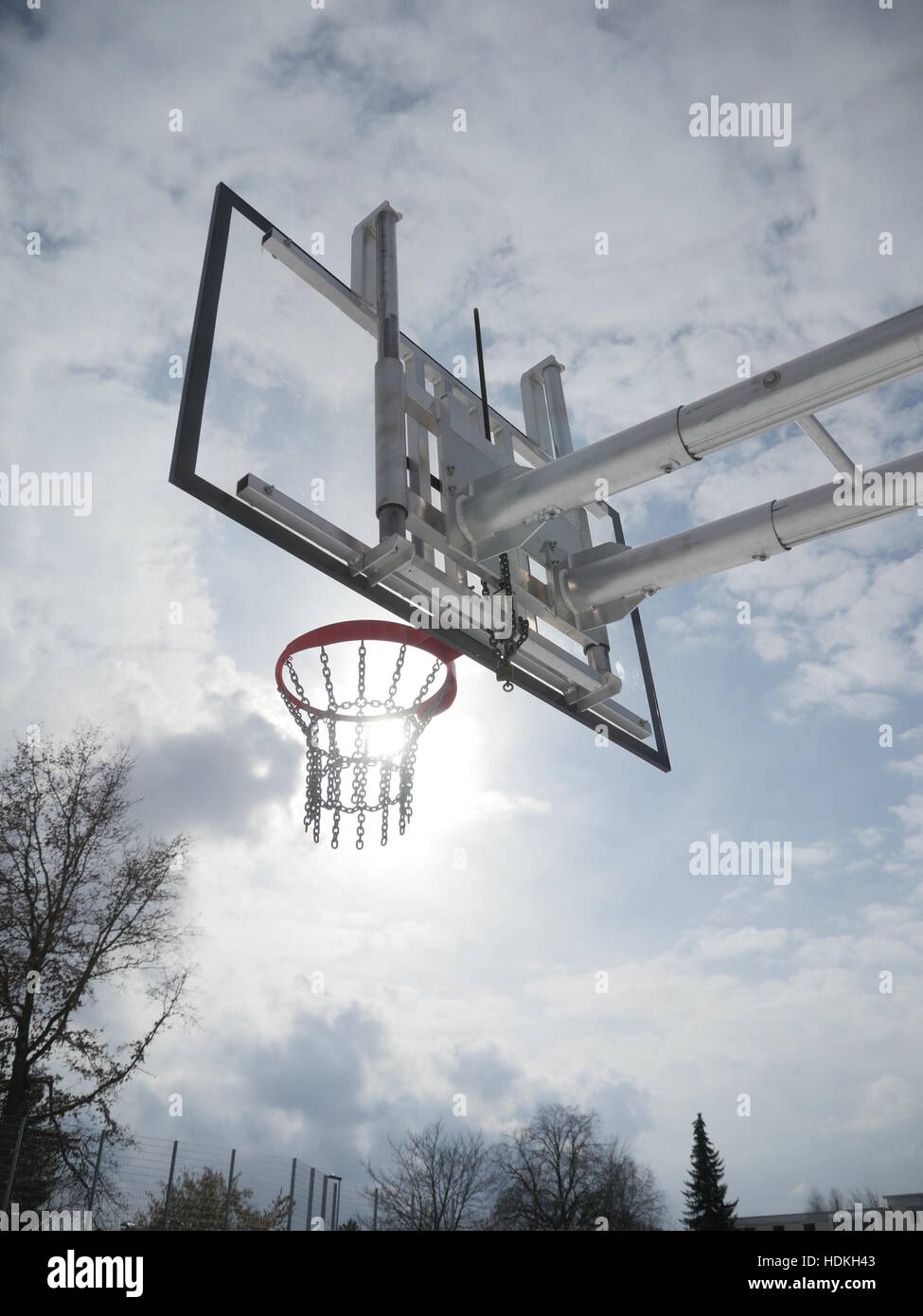Basketball court construction hi-res stock photography and images - Alamy