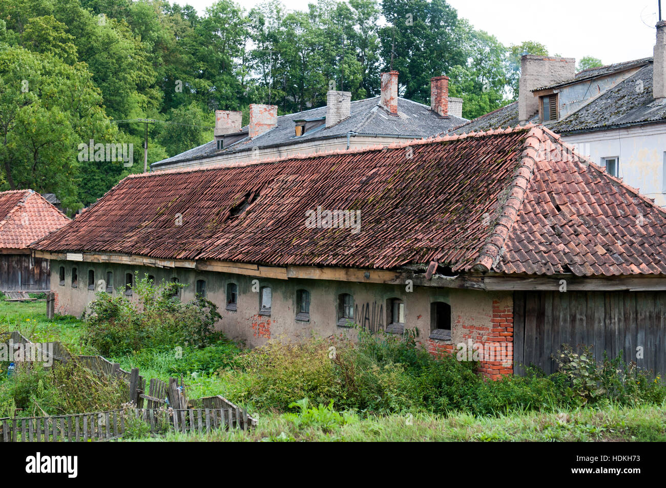 Old City. Ancient ruined buildings Stock Photo - Alamy