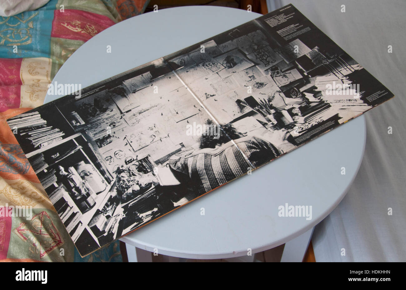 Gatefold inner of the Mothers of Invention album Just Another Band from ...