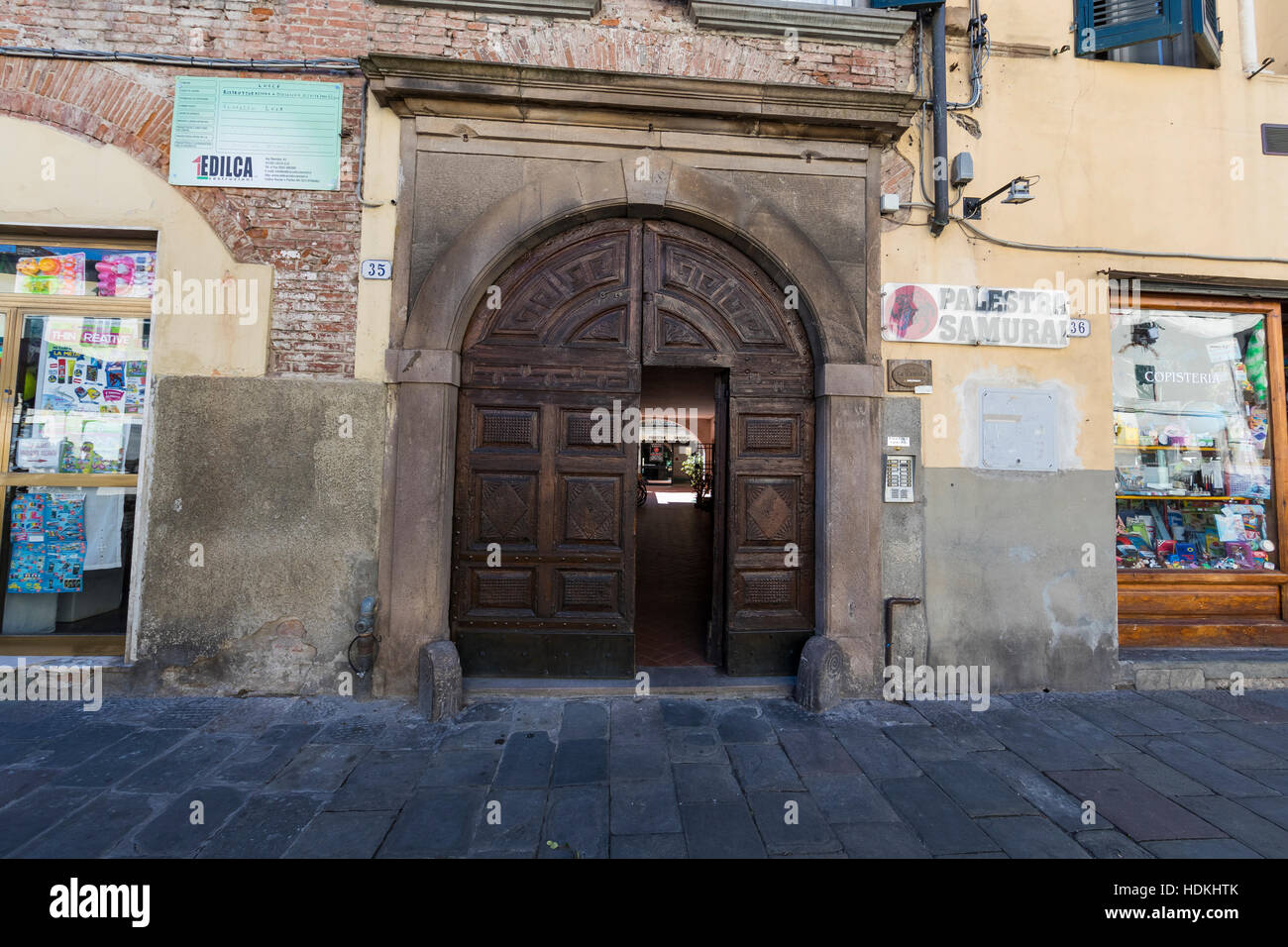 Lucca city, Tuscany, Italy Stock Photo - Alamy