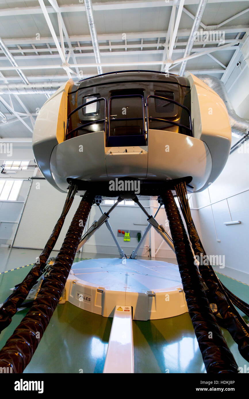 Moscow, Russia - February 18, 2015: Real Flight Hydraulic Simulator for ...