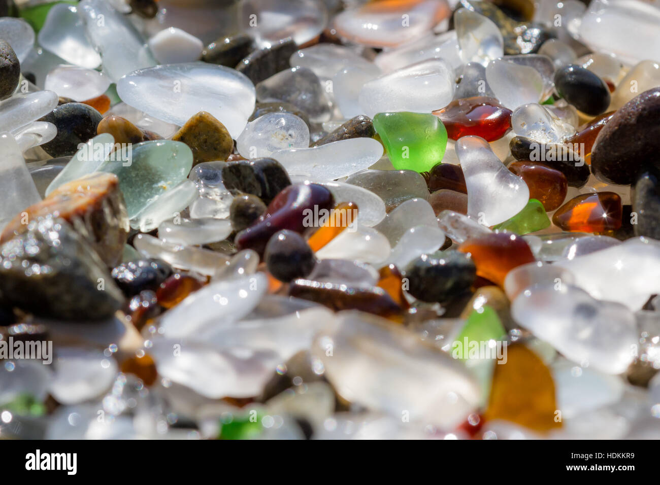 Fort bragg glass beach hi-res stock photography and images - Alamy