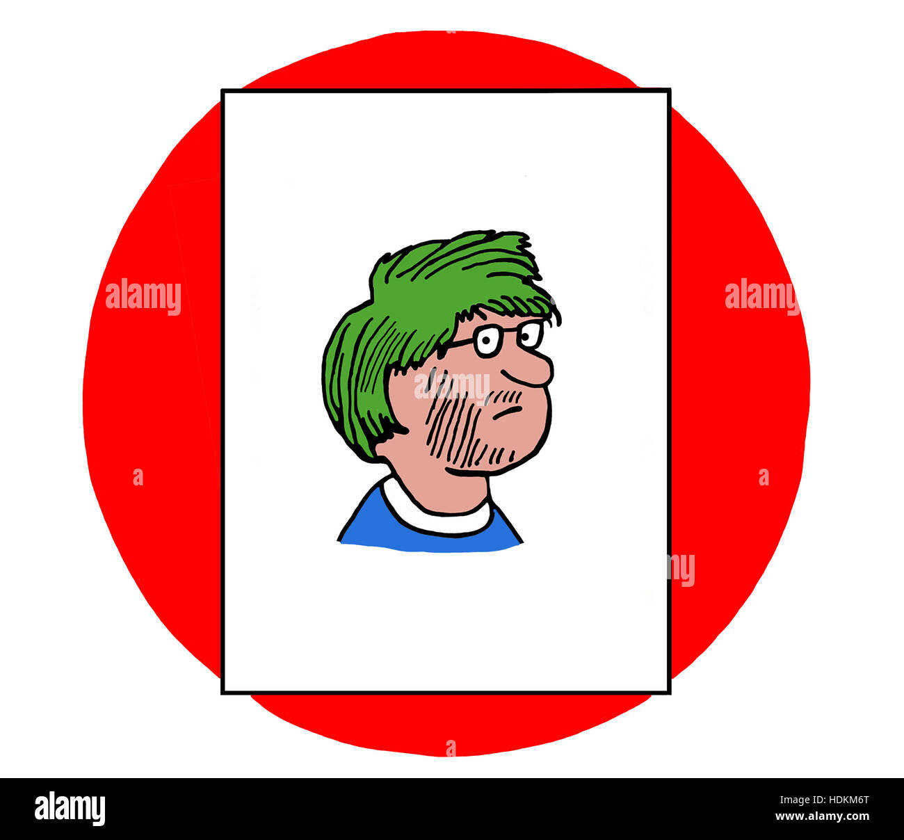 Man programmer illustration Cut Out Stock Images & Pictures - Alamy
