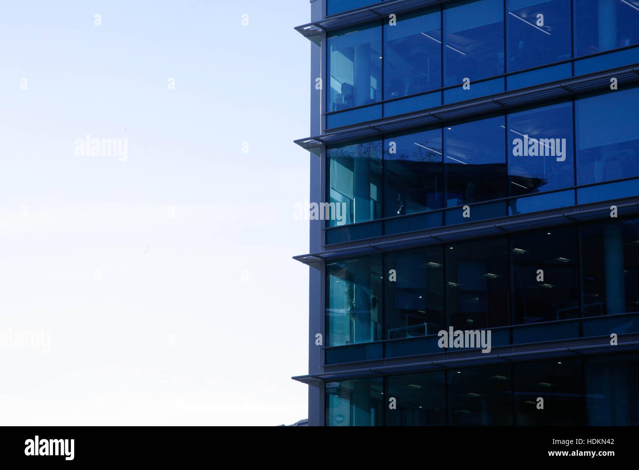 Building with glass windows Stock Photo - Alamy