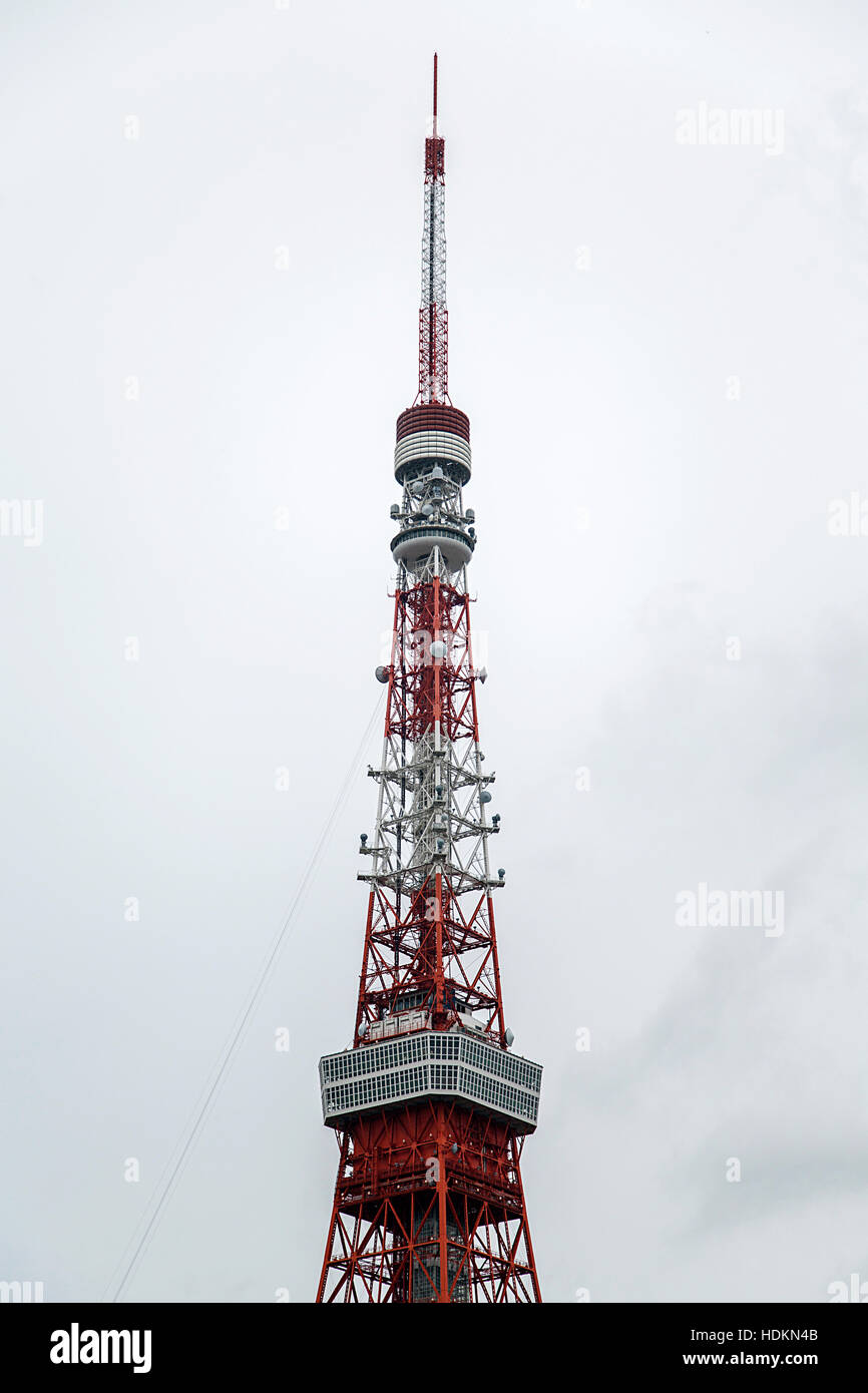 View at Tokyo communication tower in Japan Stock Photo - Alamy